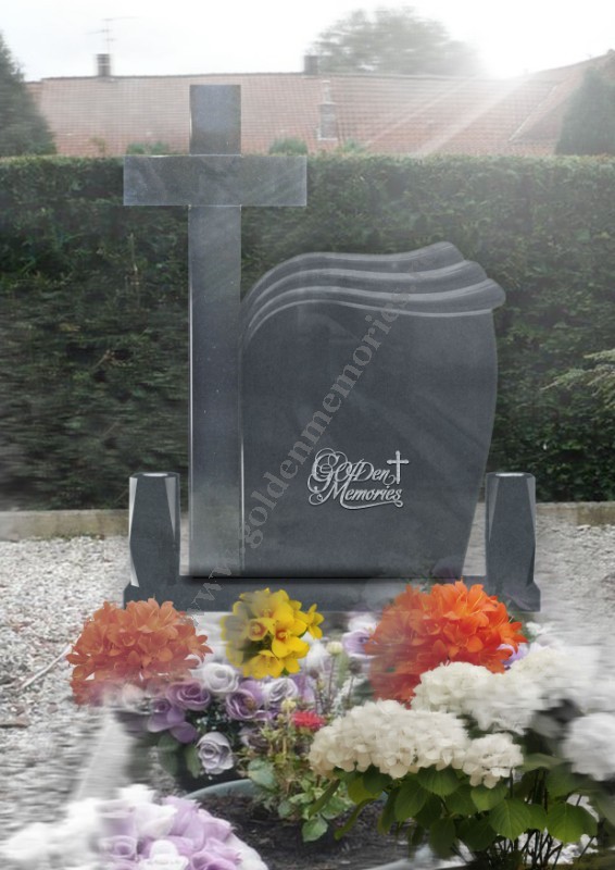 Monumente Funerare | cruce funerara wave Cruci Funerare